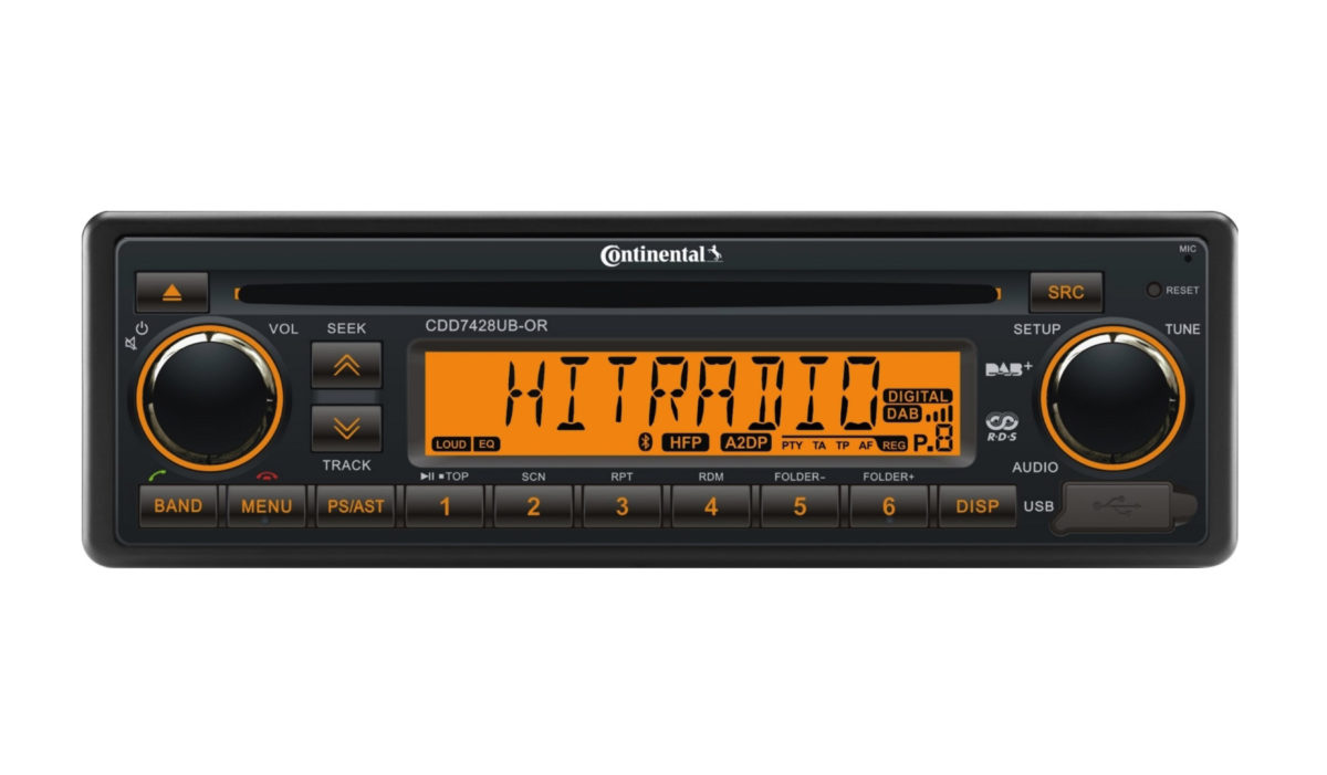 AM/FM/DAB/DAB+/DMB with CD Radio and USB/AUX input 24V. OEM Box - VDO ...